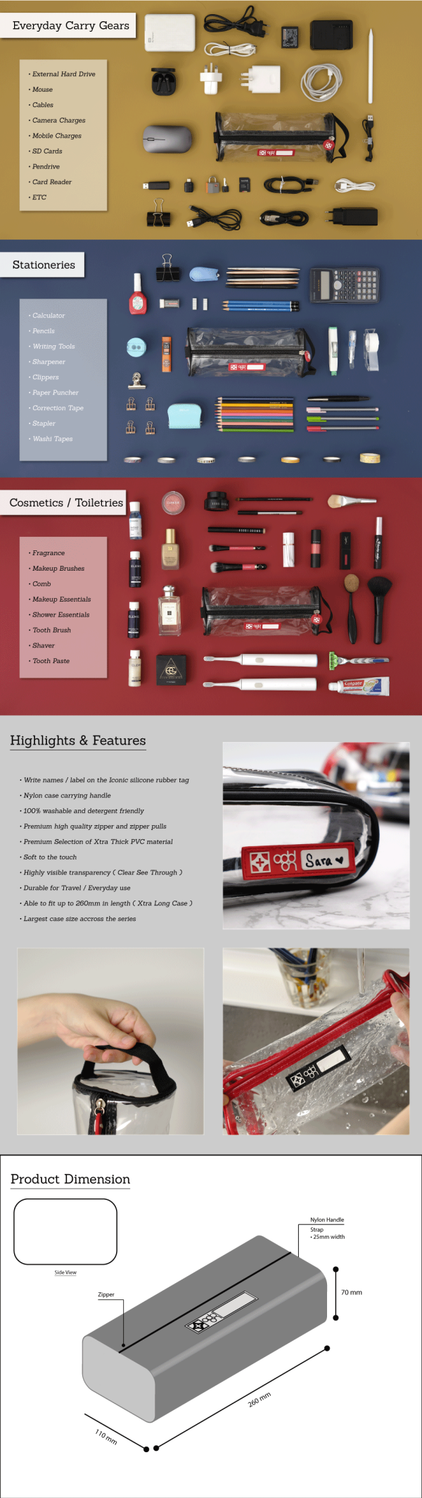 Trapezoid - Black - Masterprint